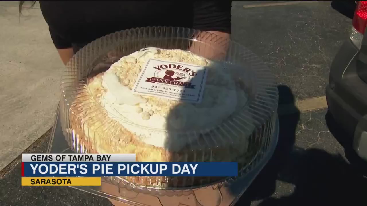 Customers pick up thousands of pie orders from Yoder’s in Sarasota – WFLA