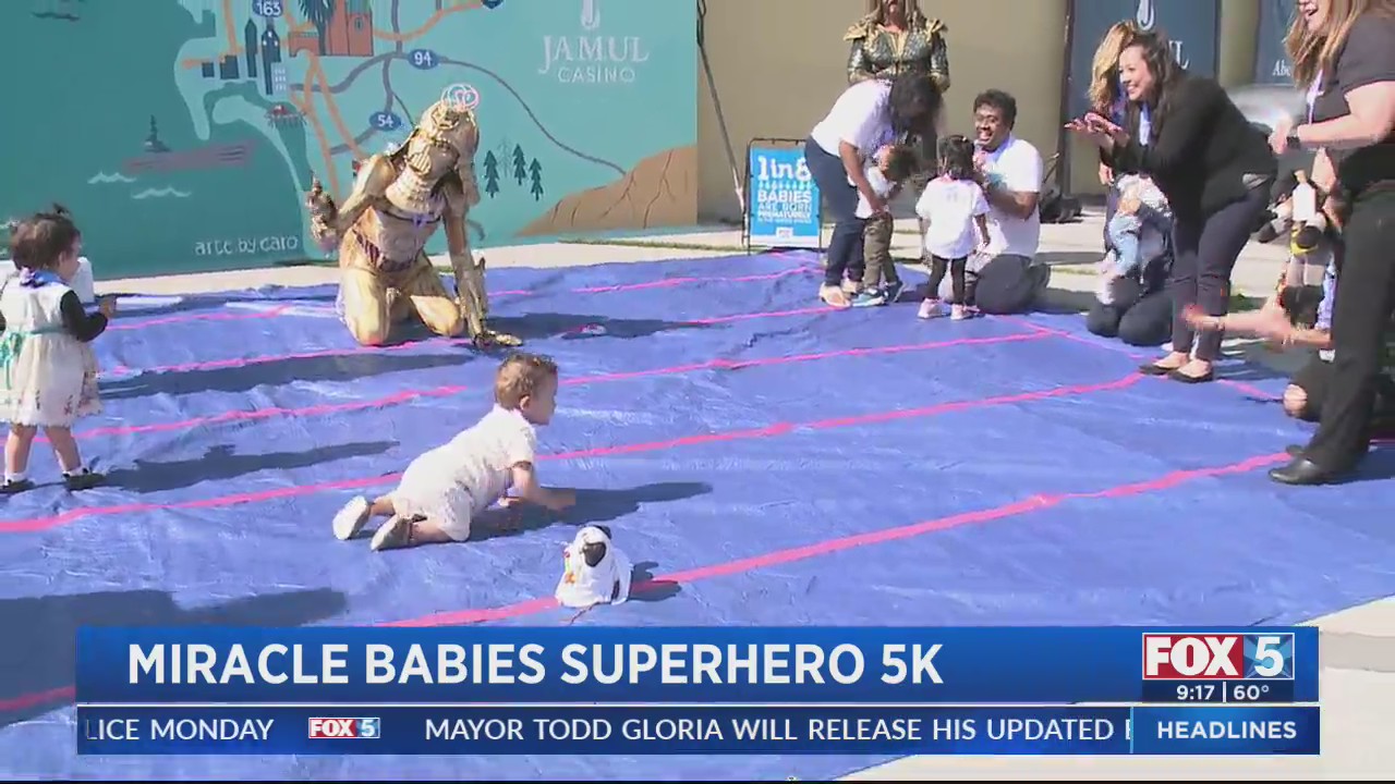 Miracle Babies Superhero 5K – FOX 5 San Diego & KUSI News