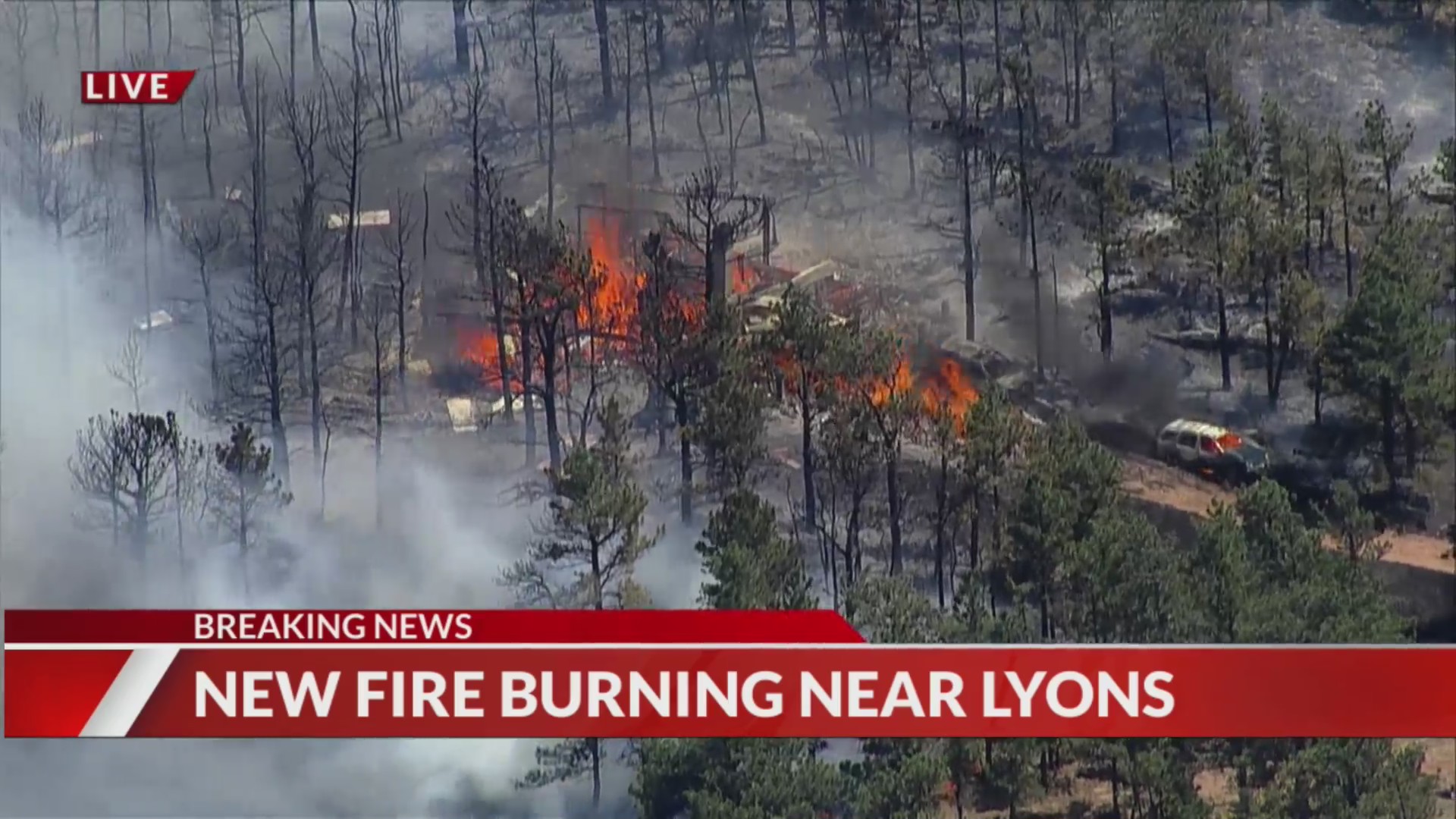 New wildfire burning near Lyons in Boulder County – FOX21 News Colorado
