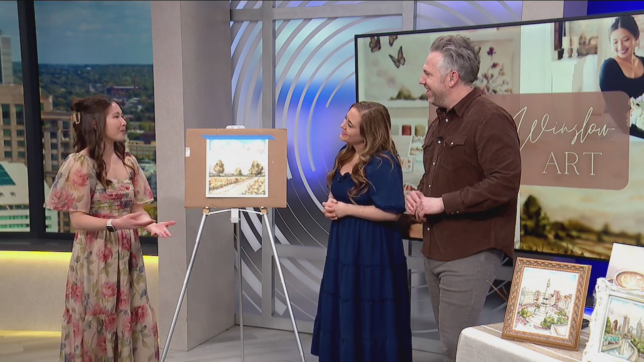 Artist Check In: Emily Winslow Art Part 2 – 2/19/25 – Fox 59