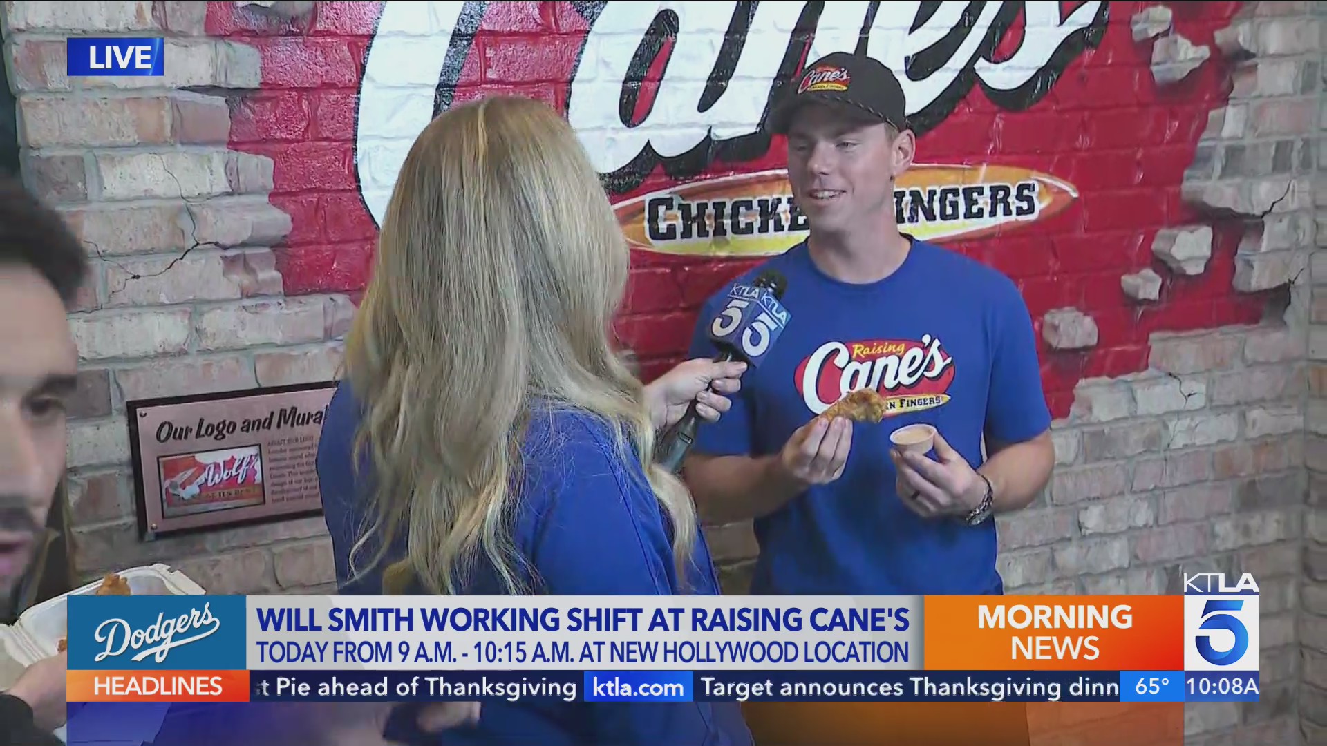 ‘Fangirl’ Jennifer McGraw meets Will Smith at Raising Cane’s Hollywood ...