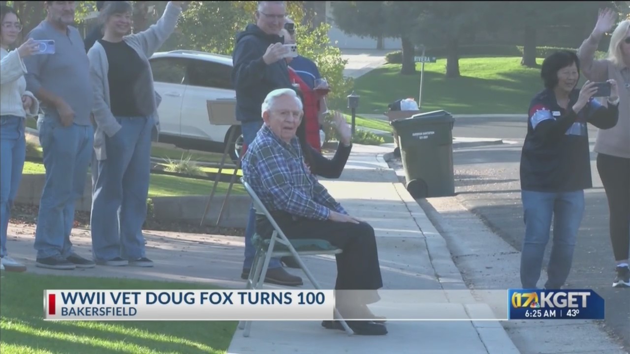 WWII vet Doug Fox turns 100 – KGET 17 News