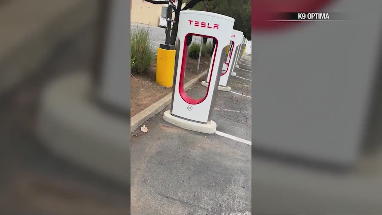 Tesla charging cables cut in Vallejo – KRON4