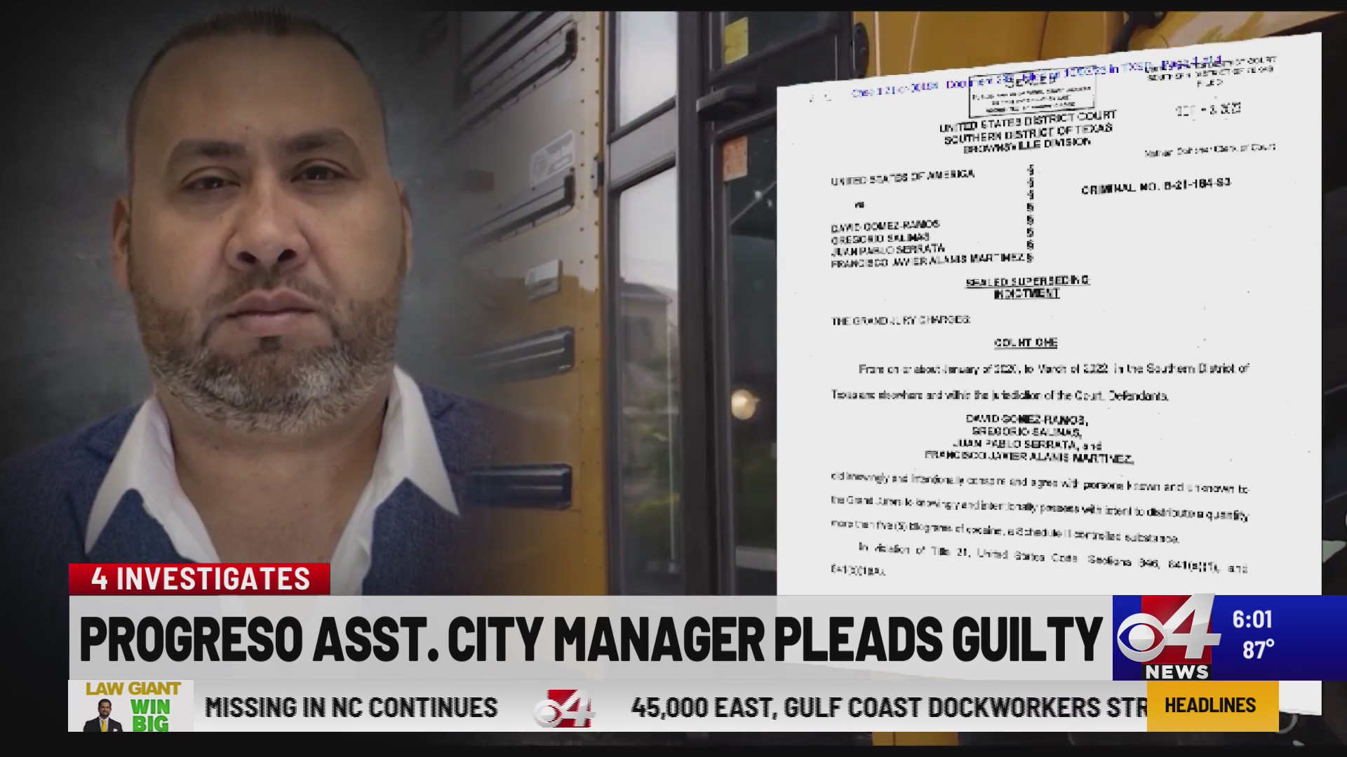 Progreso Assistant City Manager pleads guilty – KVEO-TV