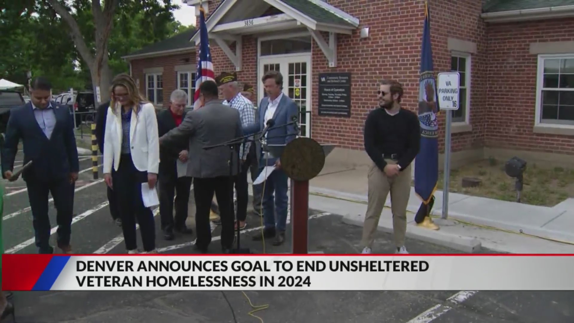 Denver announces goal to end unsheltered veteran homelessness in 2024 ...