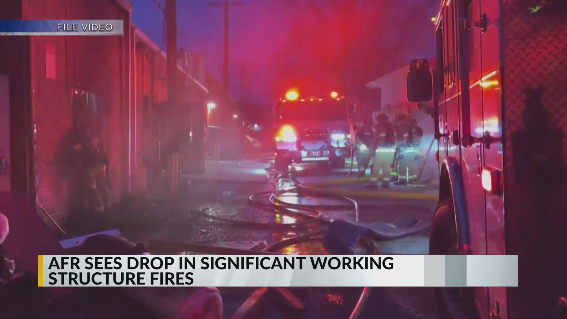 Albuquerque Fire Rescue reports decrease in ‘significant working ...