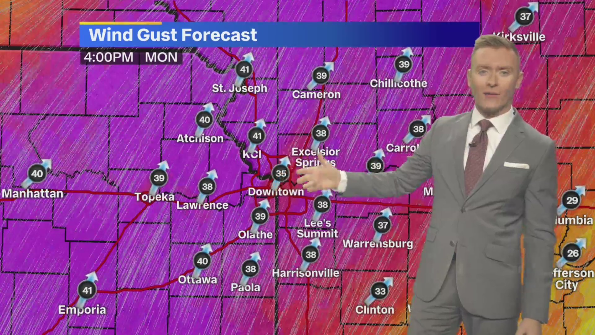 Sunday night forecast – FOX 4 Kansas City WDAF-TV | News, Weather, Sports