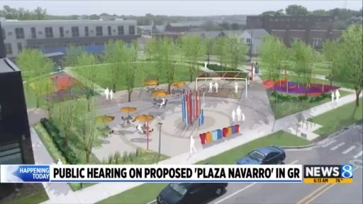 Proposed ‘Plaza Navarro’ park name heads to Grand Rapids City ...