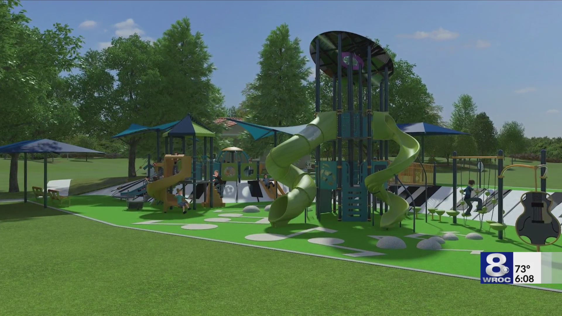 Perinton unveils plans for music-themed playground at Center Park West ...
