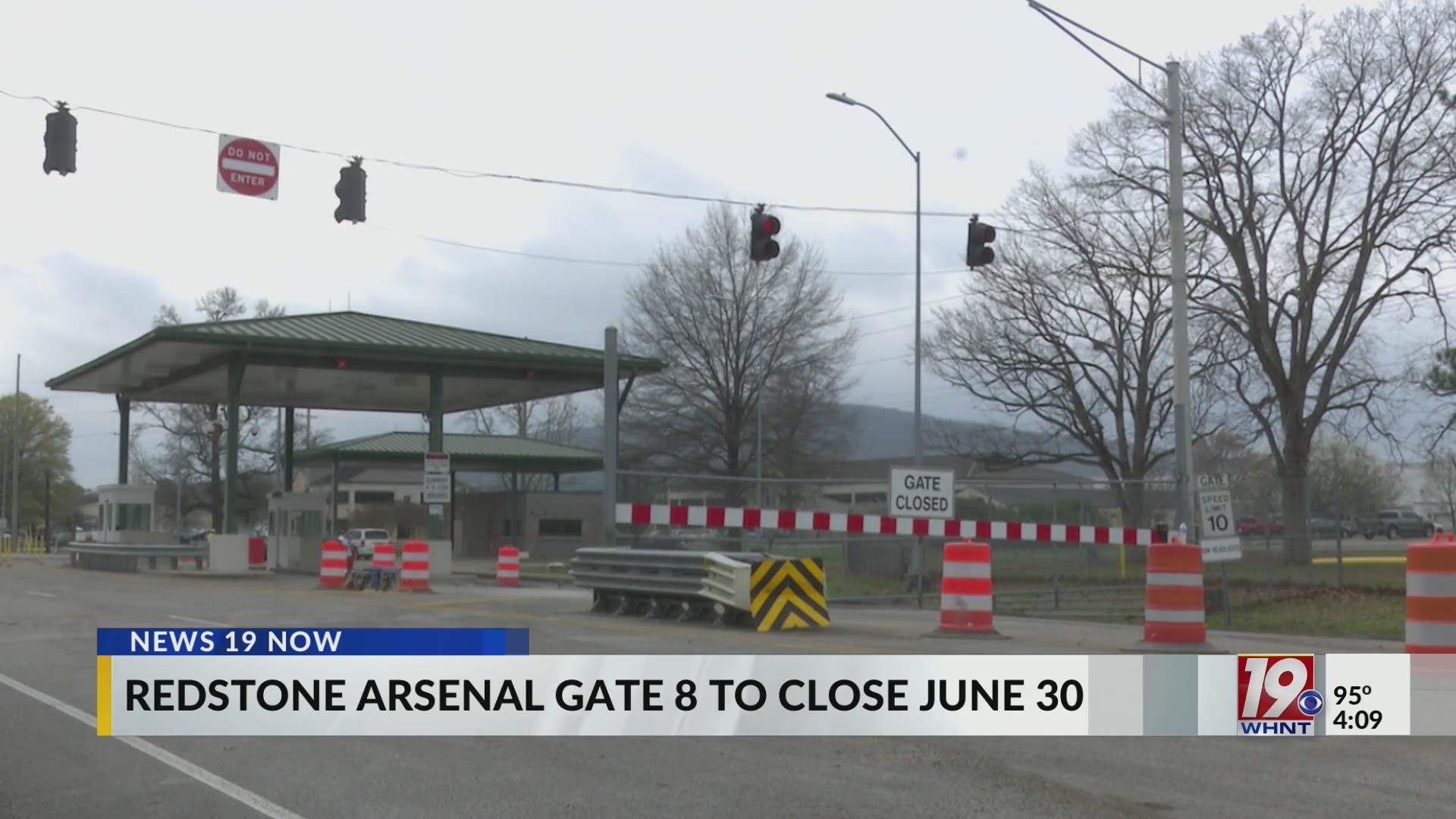 Redstone Arsenal Gate 8 To Close June 30 | June 23, 2025 | News 19 at 4 ...