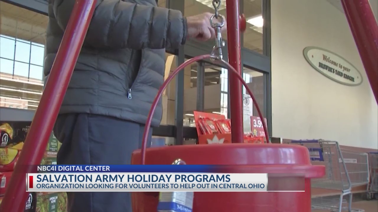 Volunteers needed for Salvation Army holiday programs – NBC4 WCMH-TV