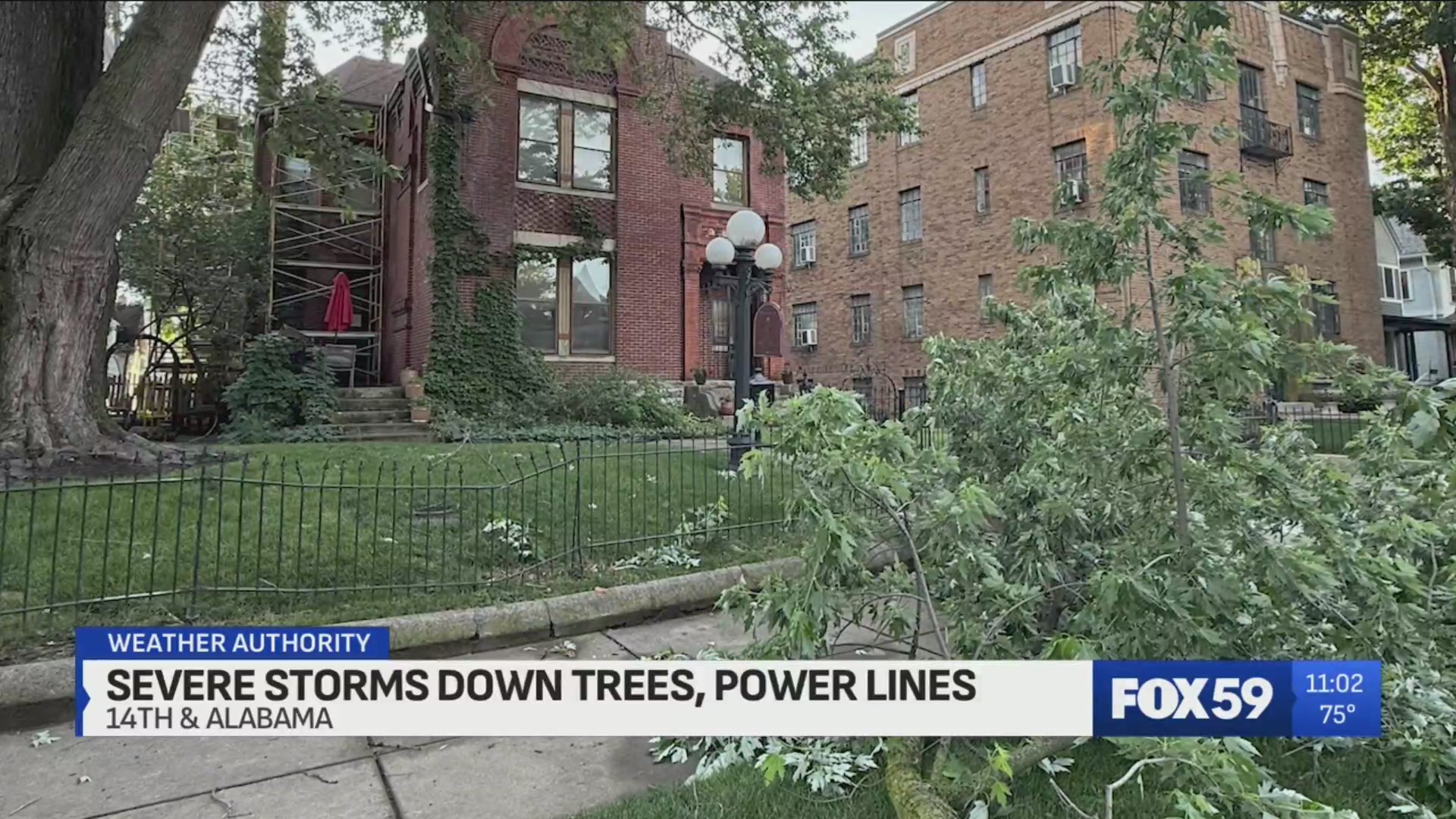 Severe storms sweep across central Indiana – Fox 59