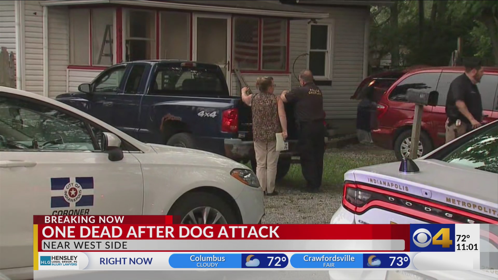 Woman dead after dog attack on Indy’s near west side – Fox 59