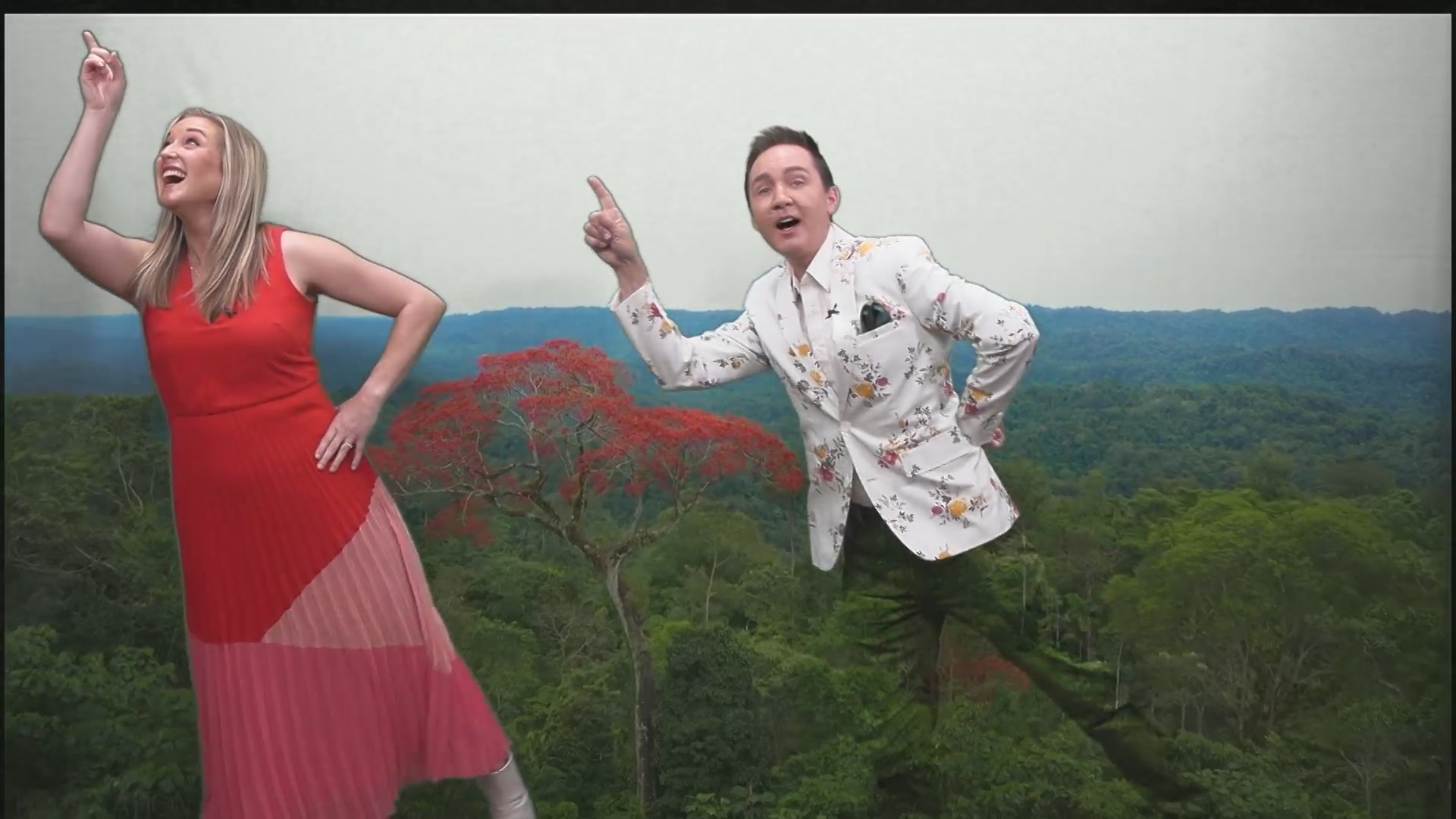 Jeremy Rabe and Maddie Conklin have fun on the Green Screen – KOLR ...