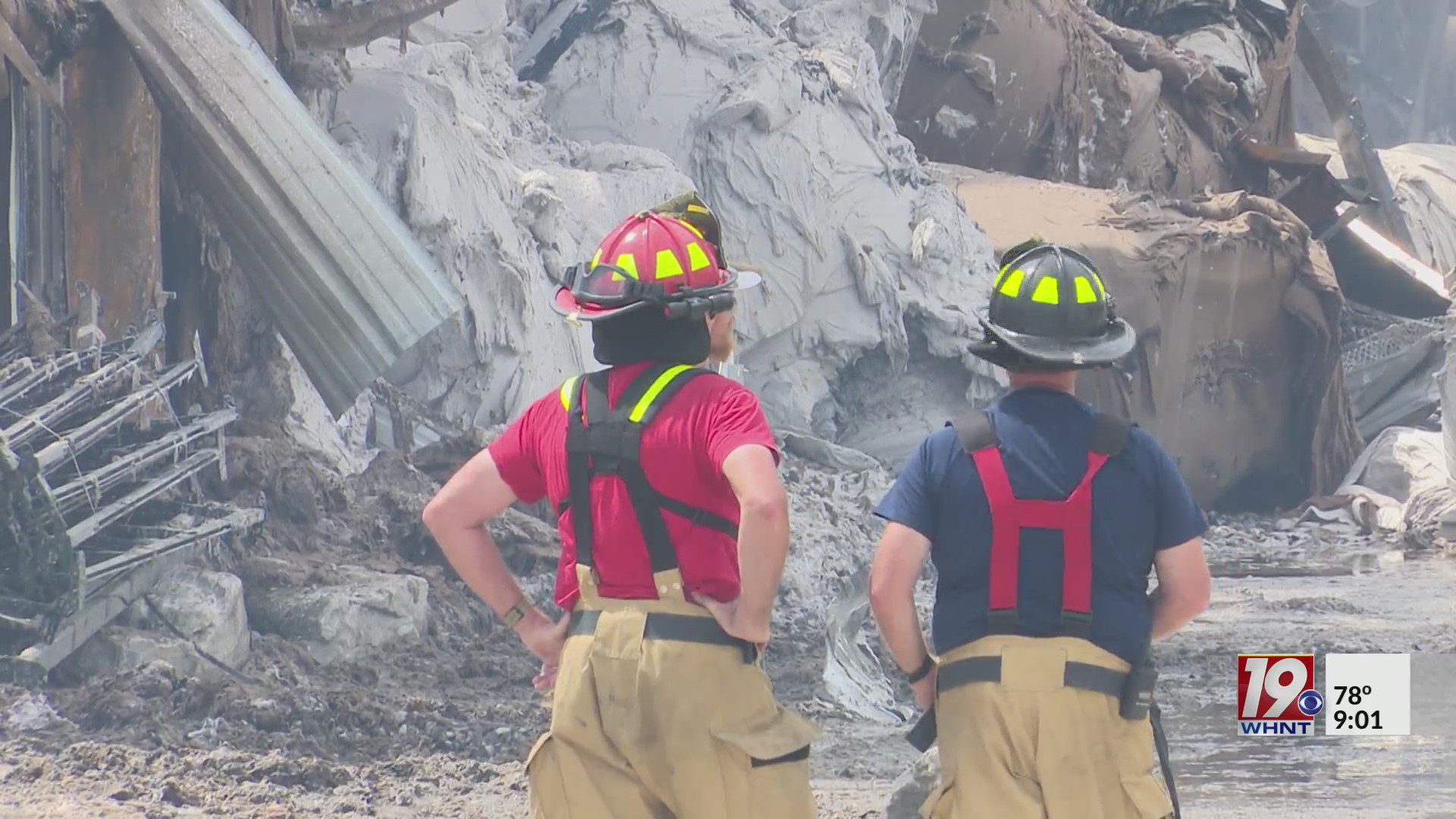 Essity Plant Fire Continues To Burn | August 11, 2024 | News 19 at 9 p ...