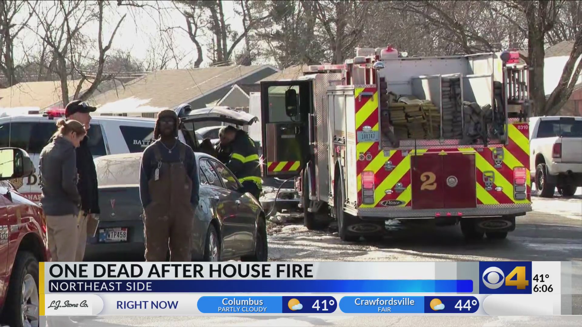 Man killed in northeast Indy house fire – WTTV CBS4Indy