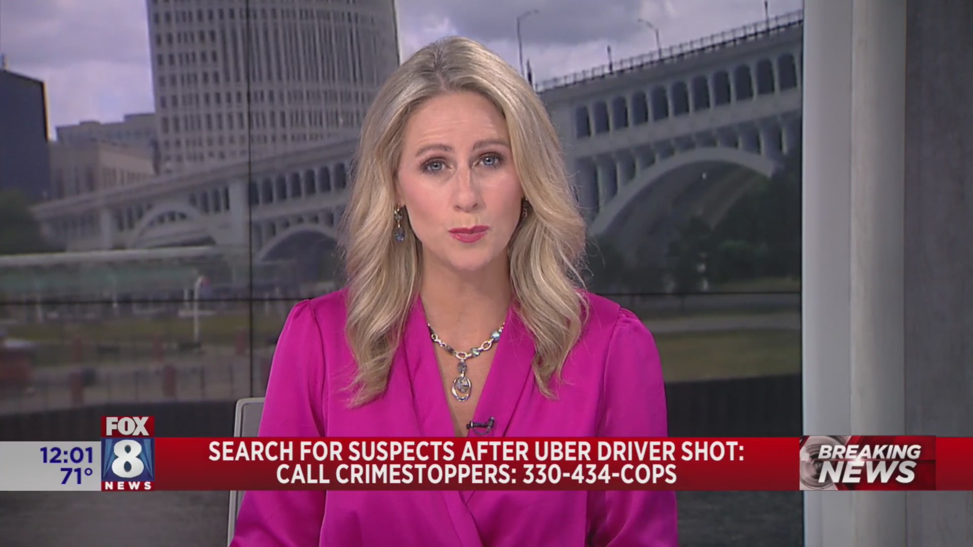 Police search for suspects after Uber driver shot – Fox 8 Cleveland WJW
