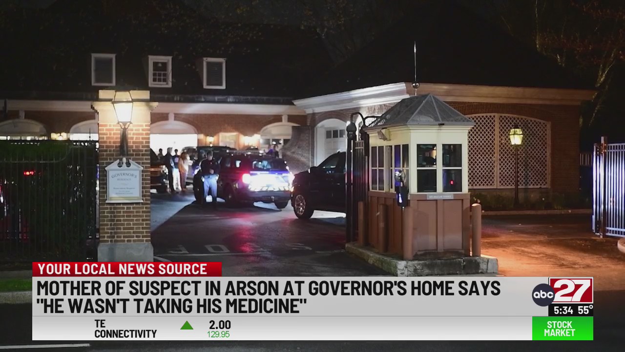 Bail denied for suspect arsonist in Governor’s residence fire – ABC27