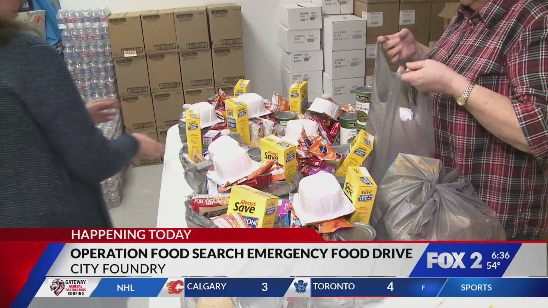 Operation Food Search, City Foundry partner for emergency food drive ...
