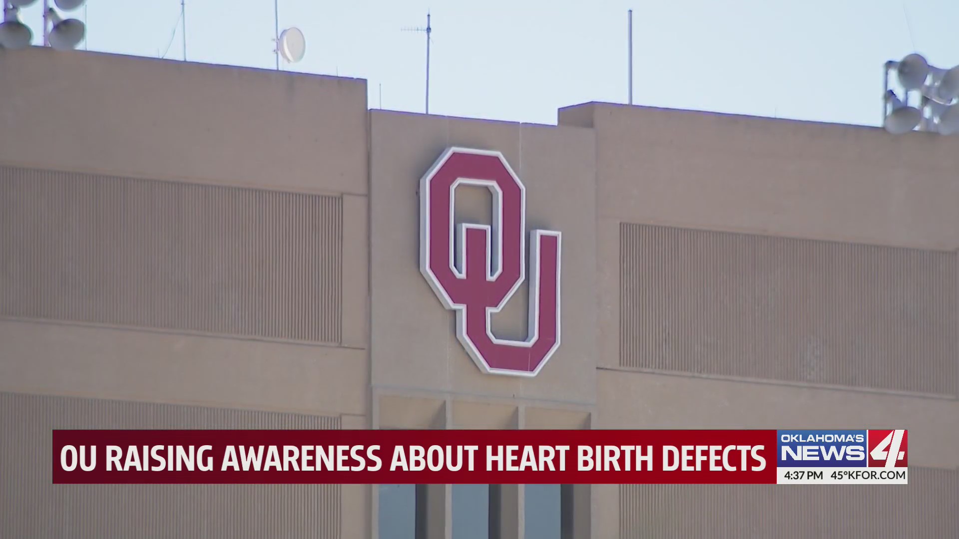 OU raising awareness about heart birth defects – KFOR.com Oklahoma City