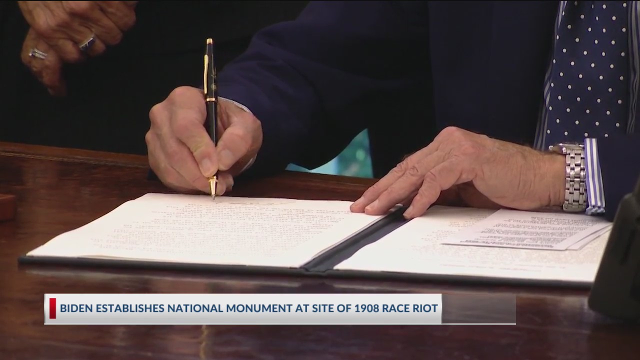 Biden signs proclamation establishing Springfield 1908 Race Riot ...
