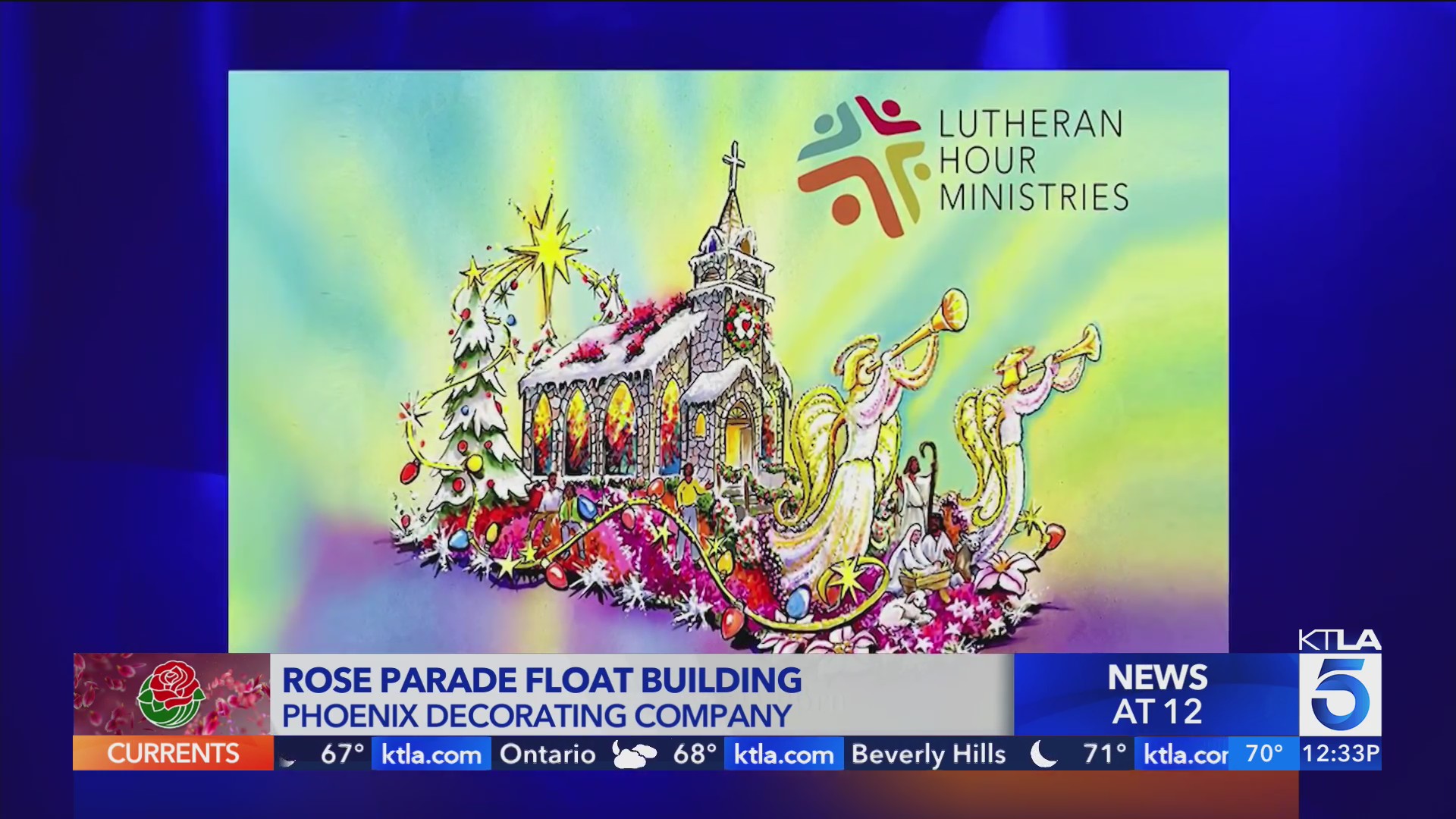 Phoenix Decorating Company Rose Parade Float Construction : Lutheran ...