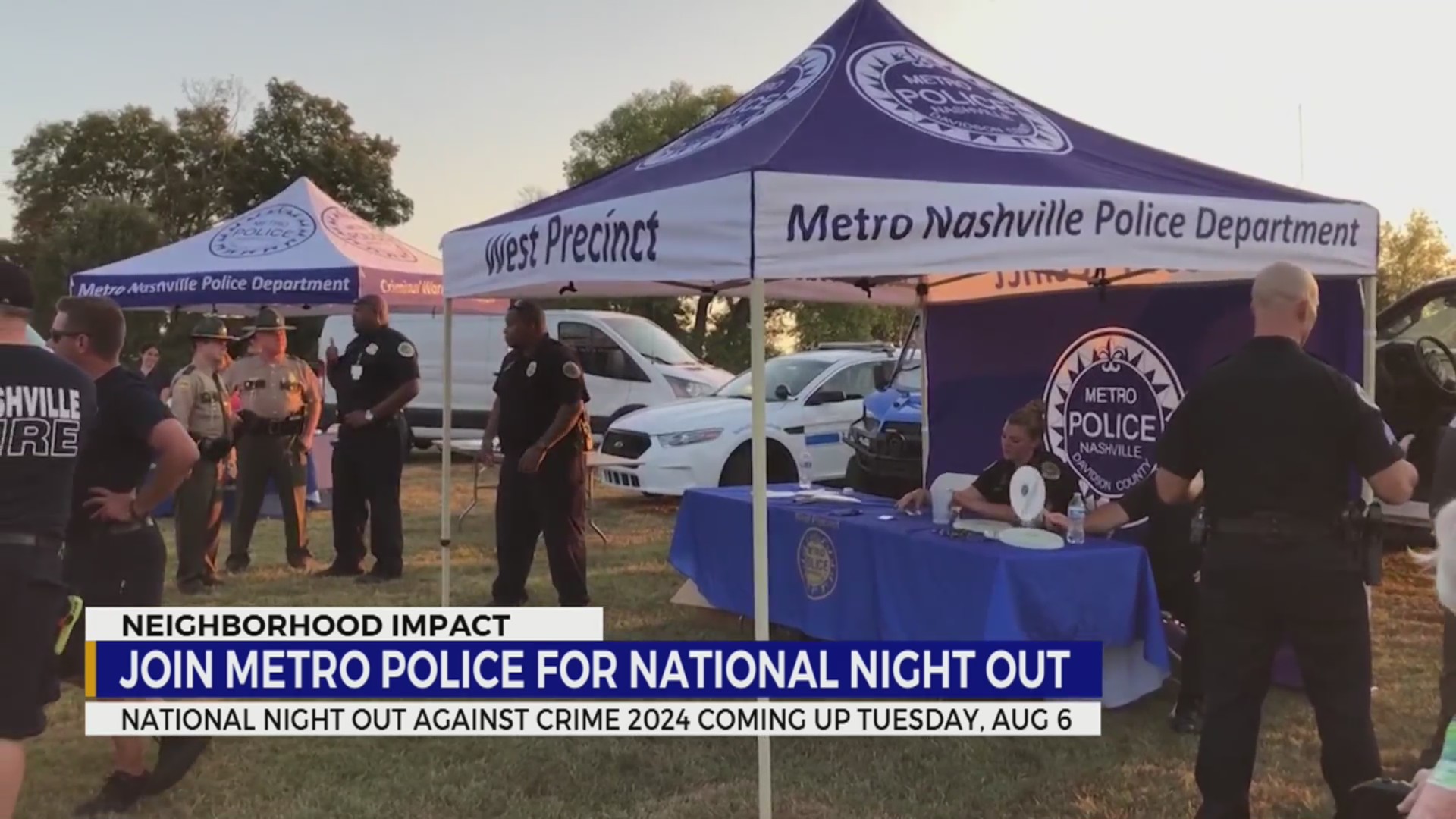 Neighborhood Impact: Metro Police National Night Out – WKRN News 2