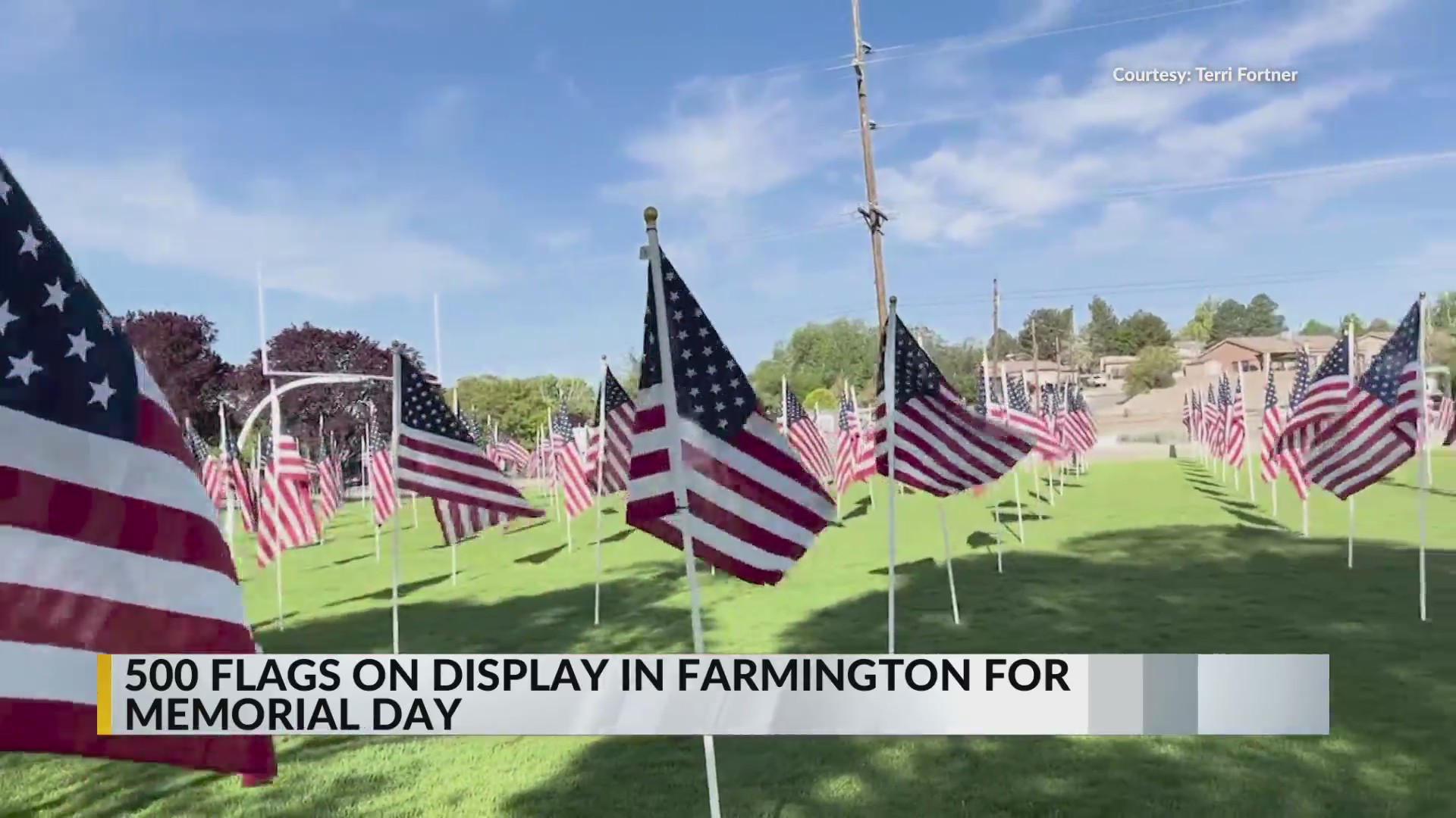 ‘We haven’t forgotten’: 500 flags on display in Farmington for Memorial ...