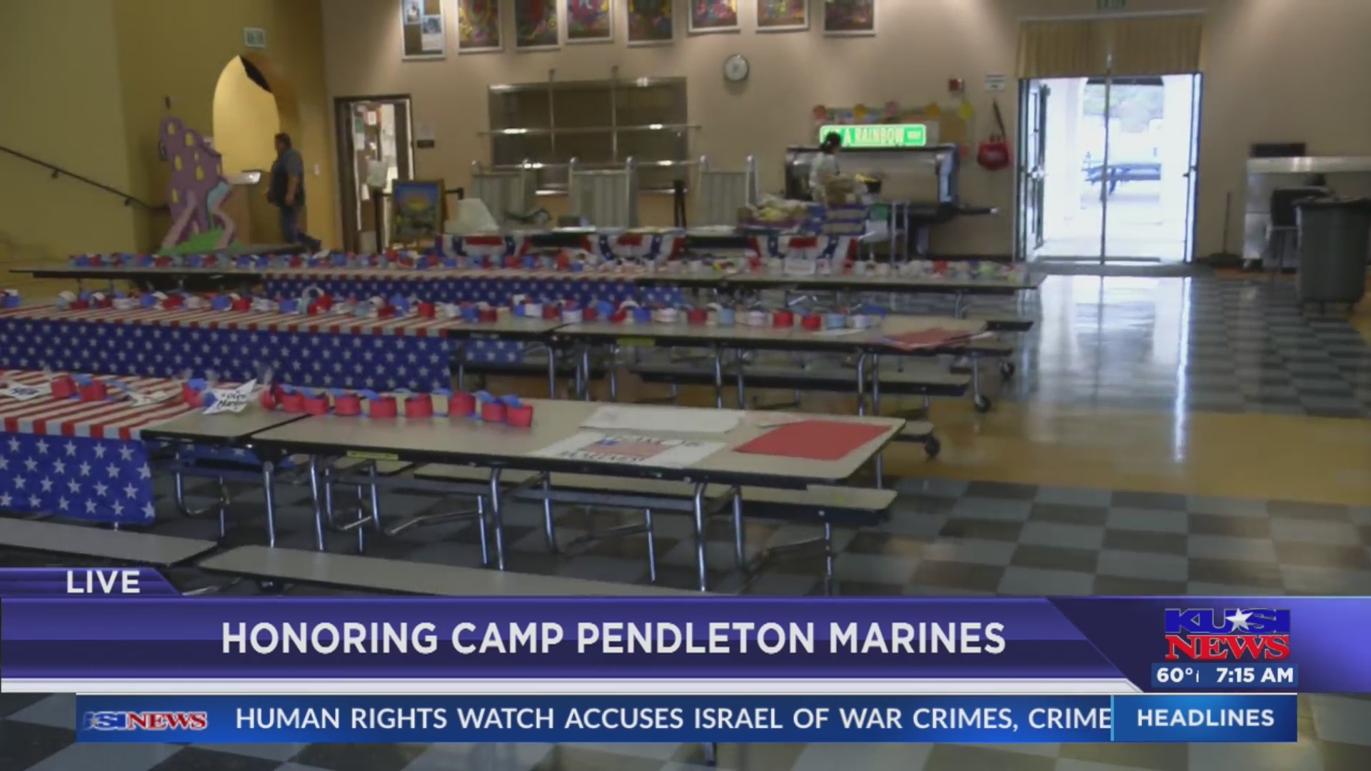 Carrillo Elementary School collects household goods for Marines at Camp ...