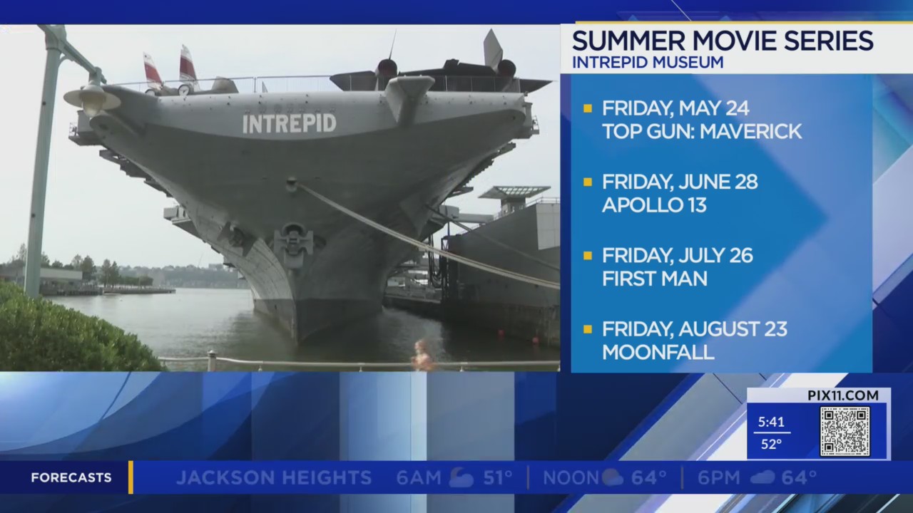 Free movie Fridays this summer at the Intrepid Museum – PIX11
