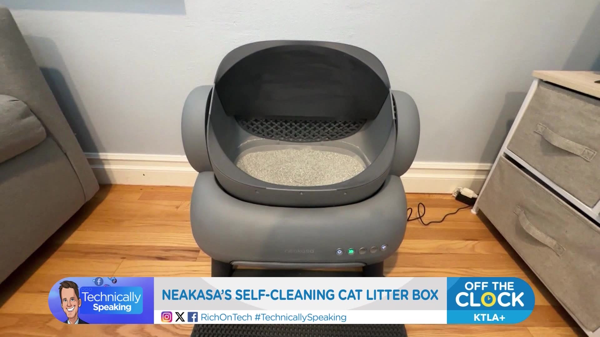 Technically Speaking: Robot kitty litter box – KTLA