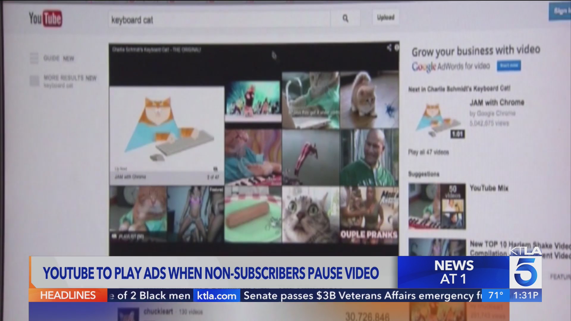 YouTube ads will now play even when your video is paused – FOX 2