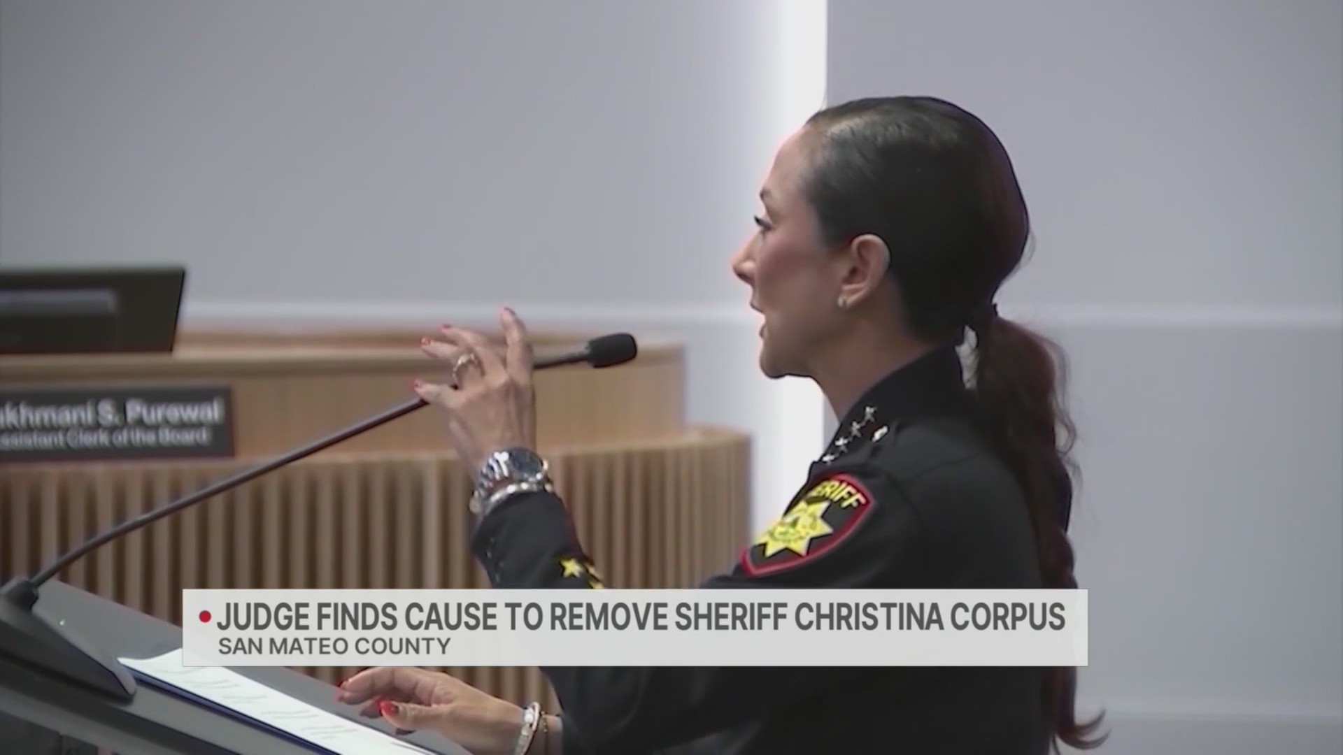 Judge finds cause for Sheriff Corpus’s removal – KRON4