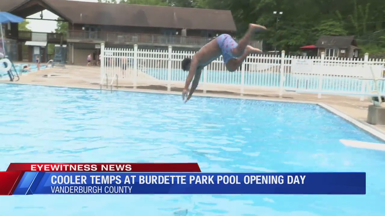 Swimmers flock to Burdette Park pool’s opening day despite cooler ...