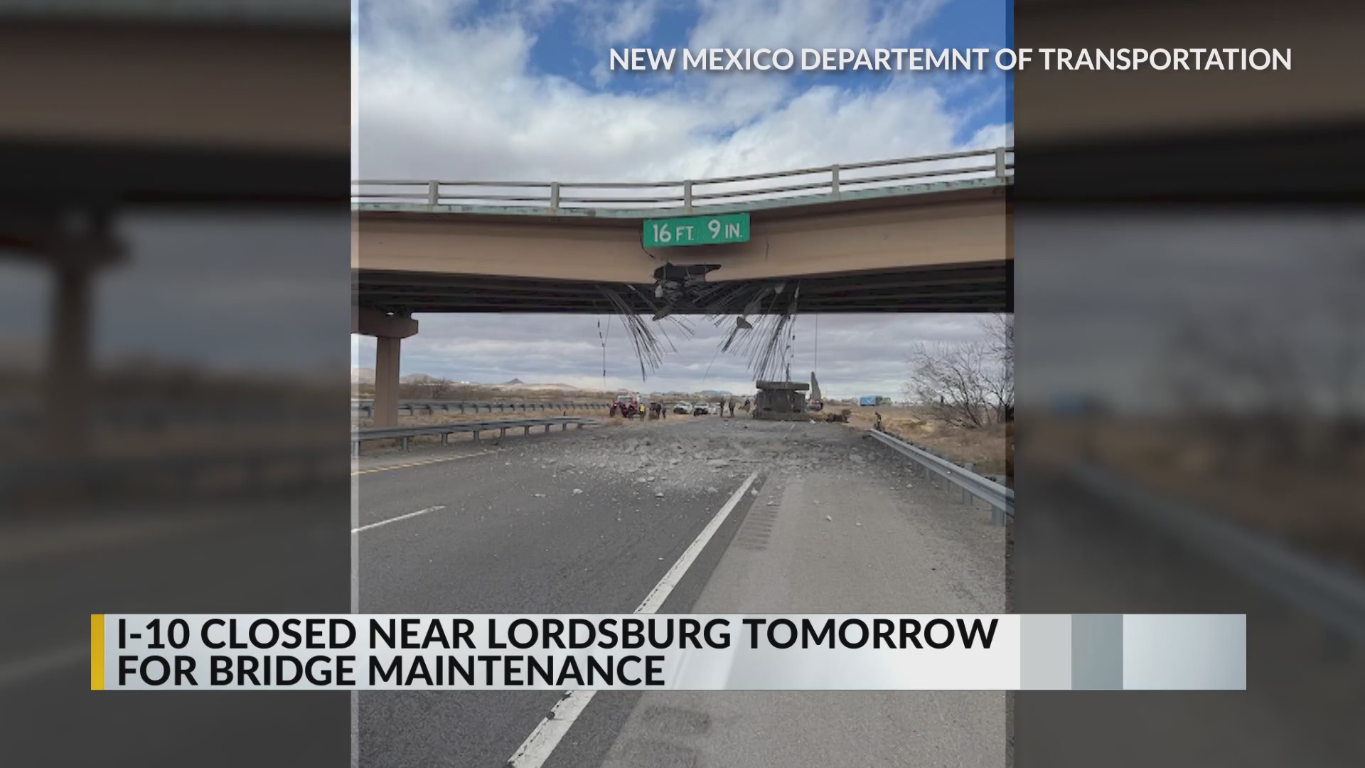 I-10 Bridge at Exit 24 Near Lordsburg Reopens After Crash Repairs ...