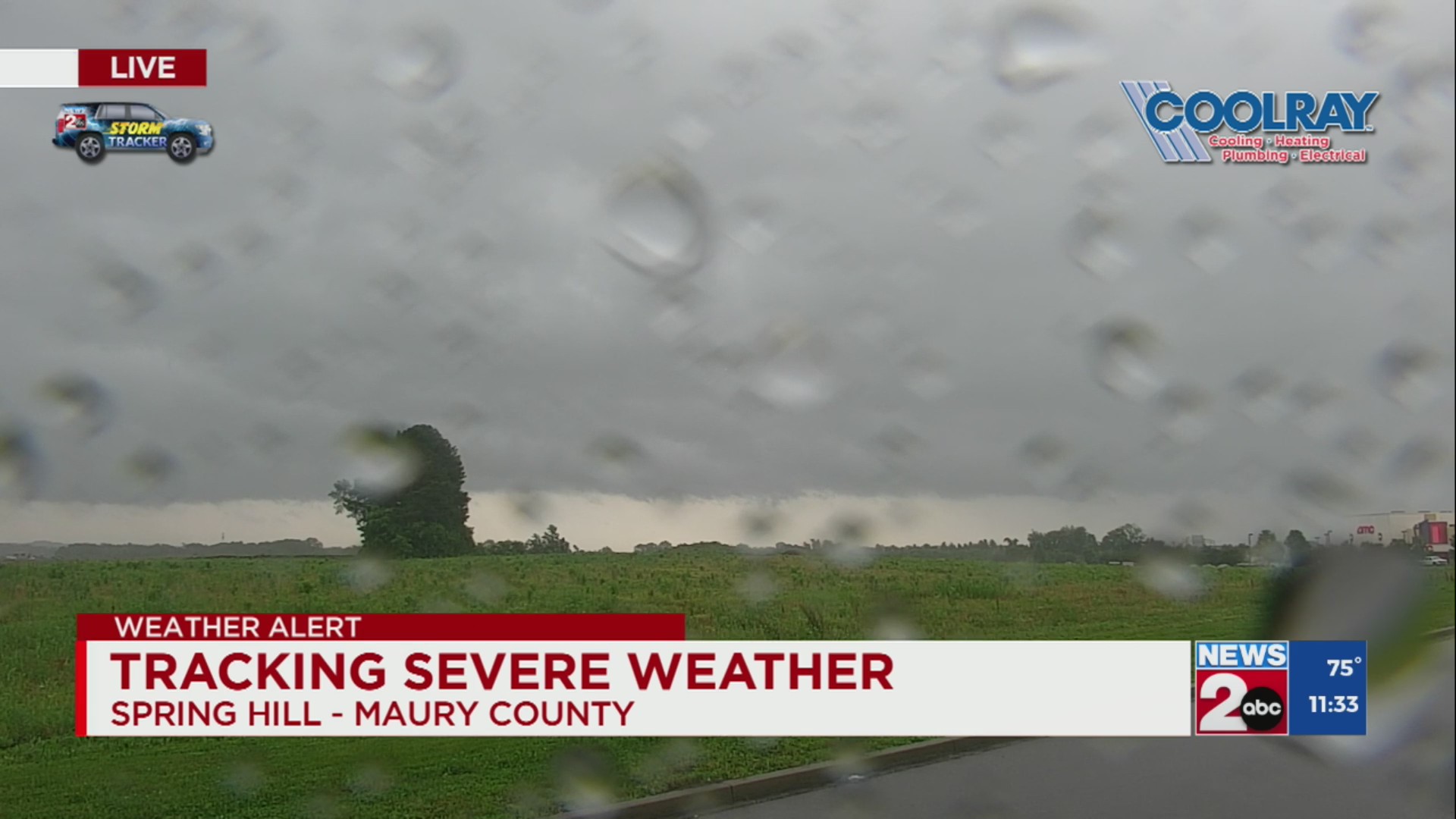 Tracking severe storms in Spring Hill – WKRN News 2