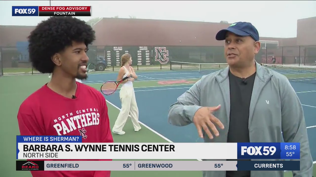 Where is Sherman? Barbara S. Wynne Tennis Center, Part 2 – Fox 59