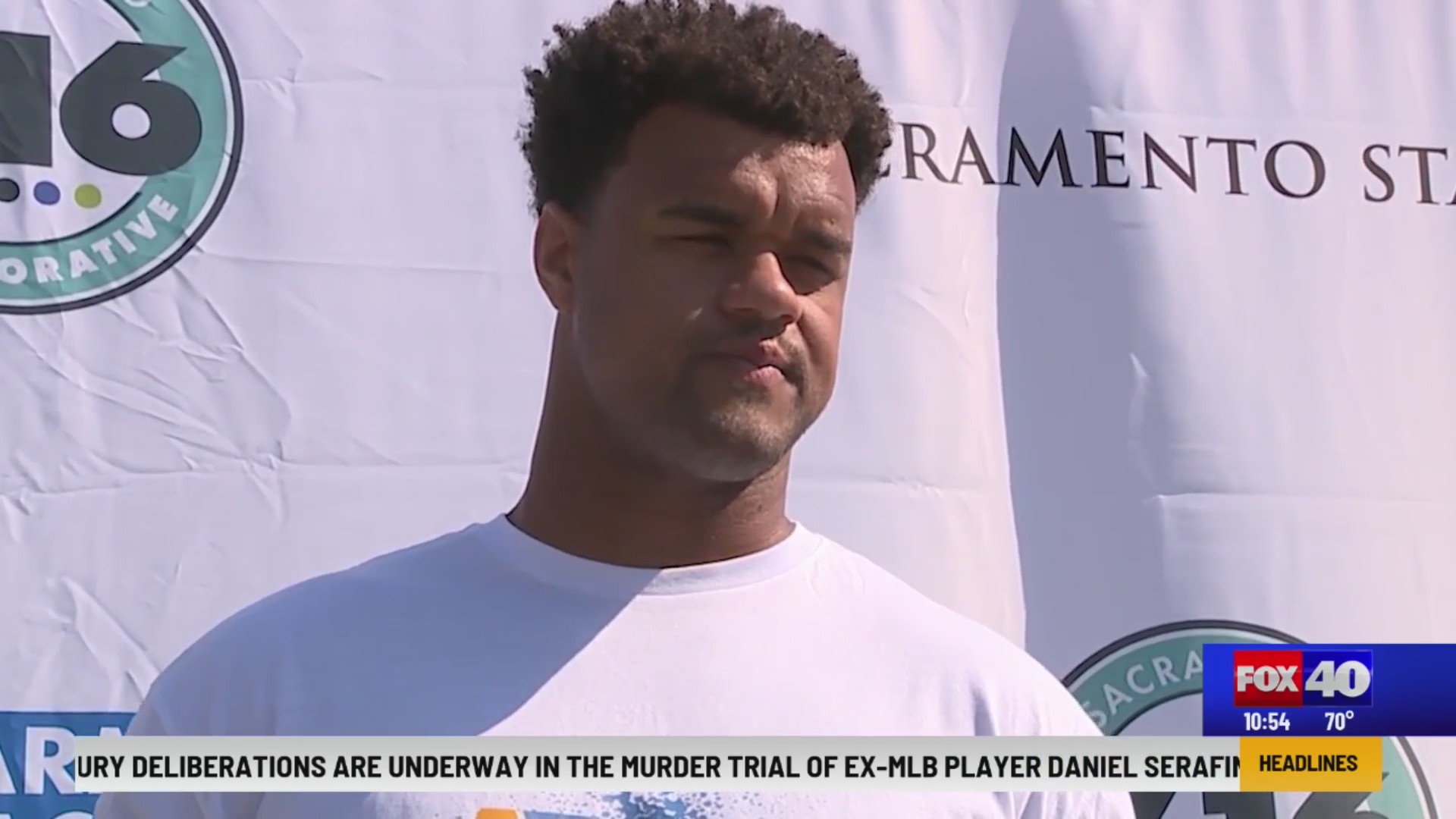 Arik Armstead holds free camp at Sac State – FOX40 News