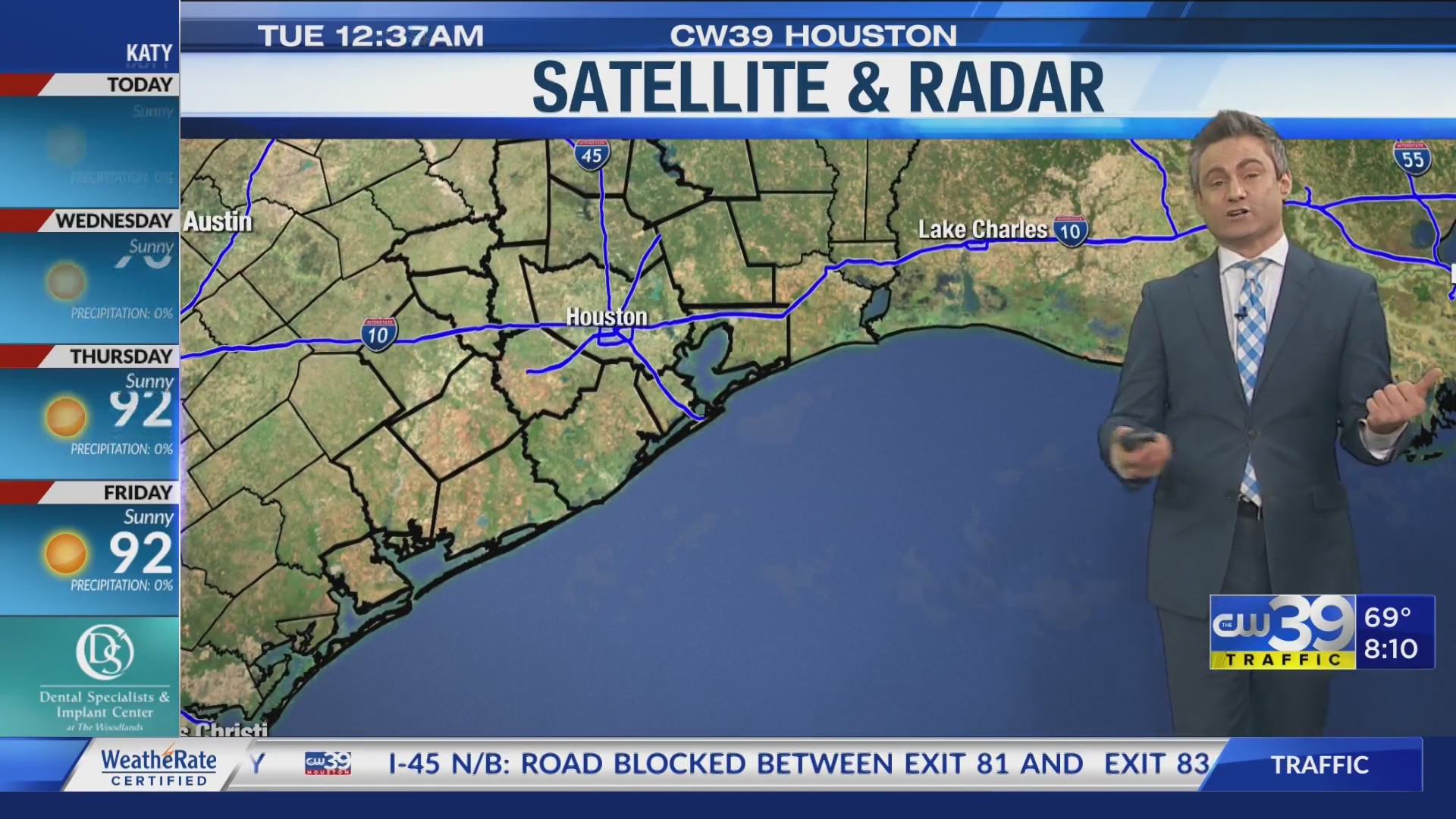 Tracking Milton and Wednesday’s forecast – CW39 Houston