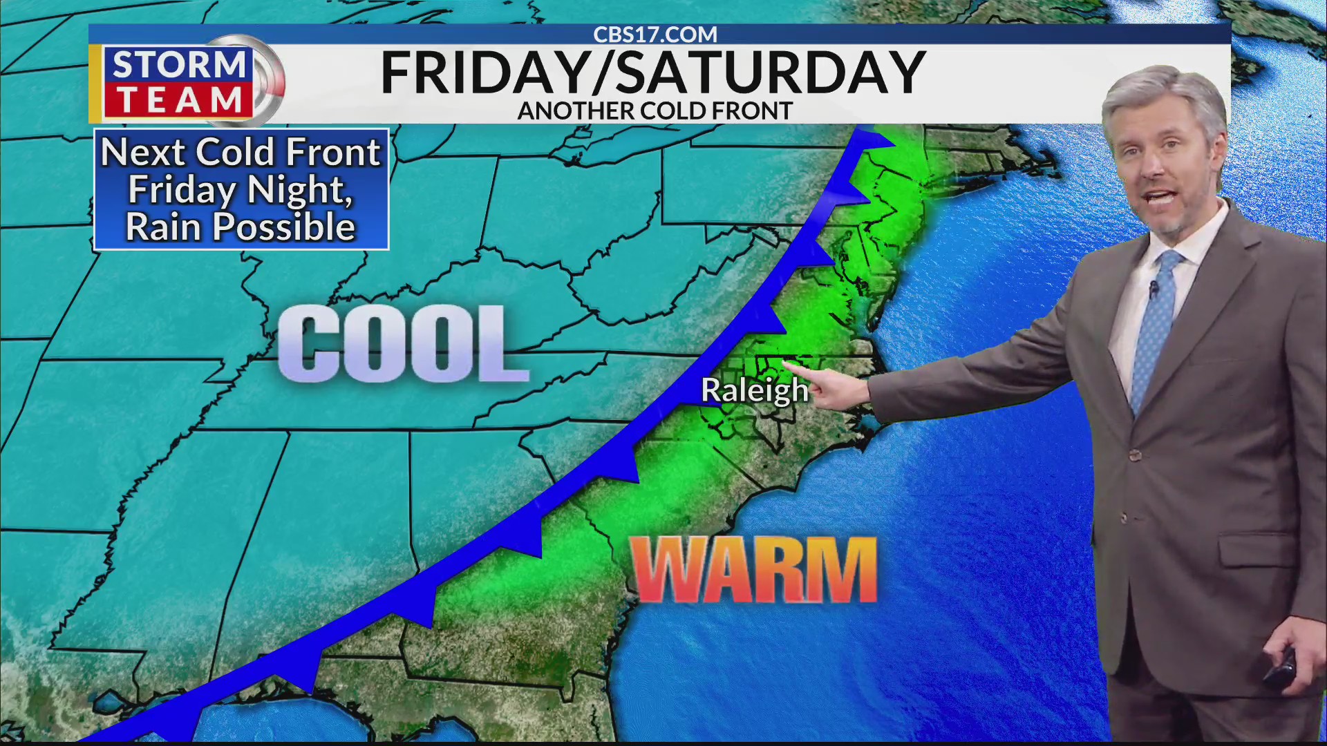 NC Weather Forecast October 29, 2024 Wes Hohenstein CBS 17 – CBS17.com