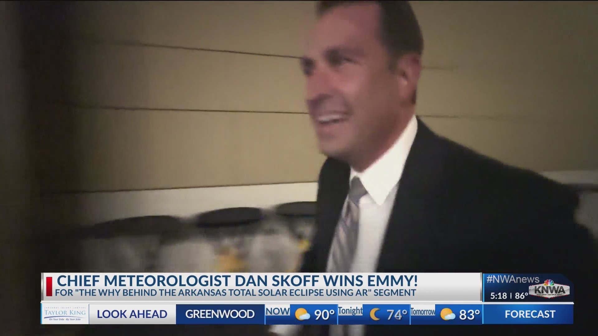Chief Meteorologist Dan Skoff wins Emmy – KNWA FOX24