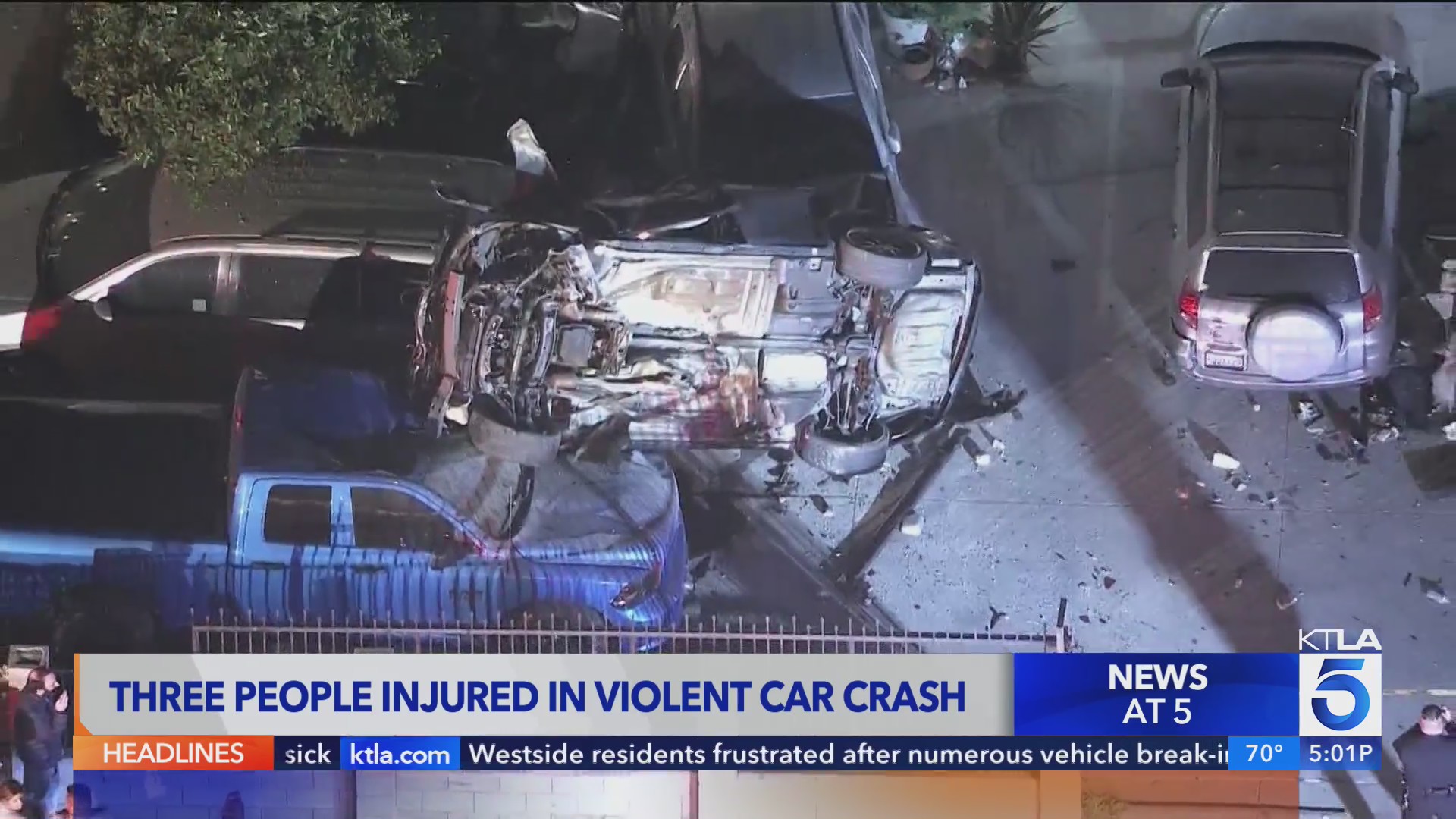 Unlicensed 15-year-old drove car that crashed into Subway, house in Los ...