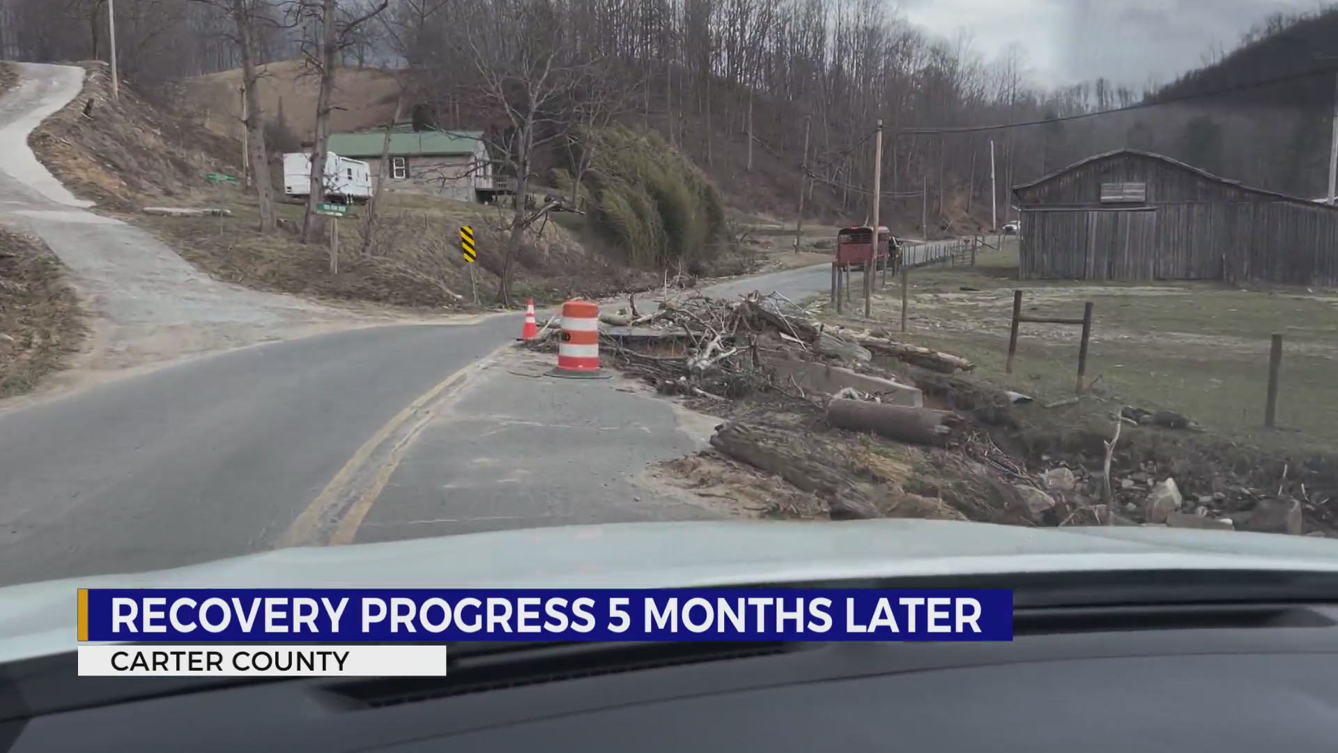 Residents along Shell Creek Rd. in Roan Mountain have safety concerns ...