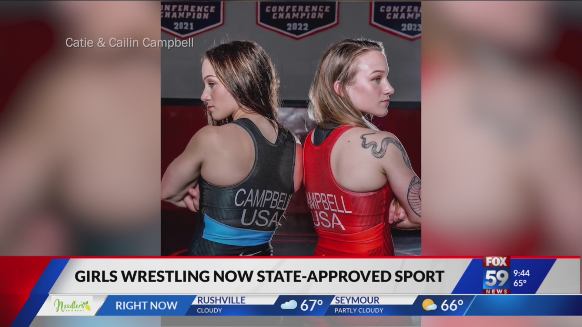 Wrestling sisters speak on new sanction – Fox 59