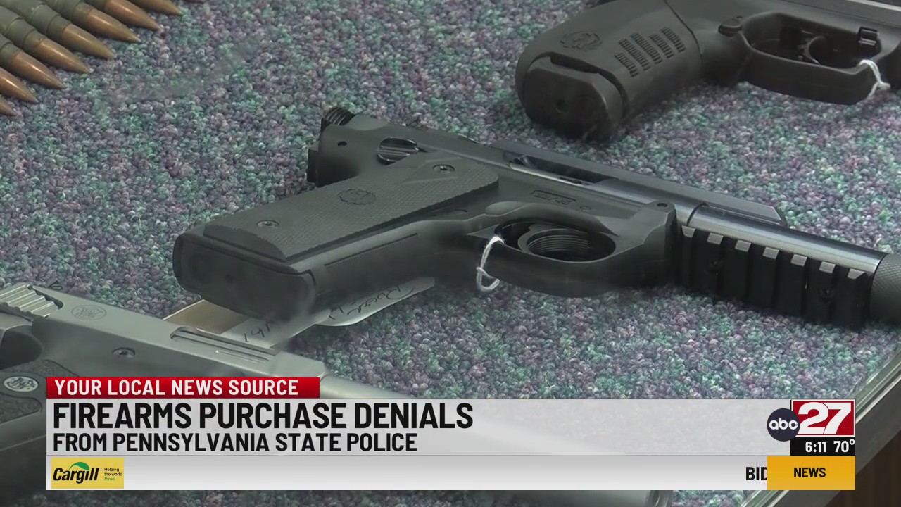 State Police releases statistics on firearm purchase denials ...