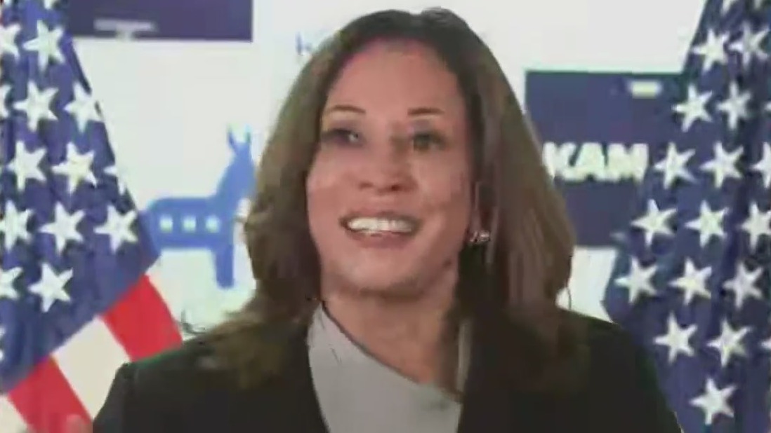 Kamala Harris speaks at campaign headquarters in Delaware | Vargas ...