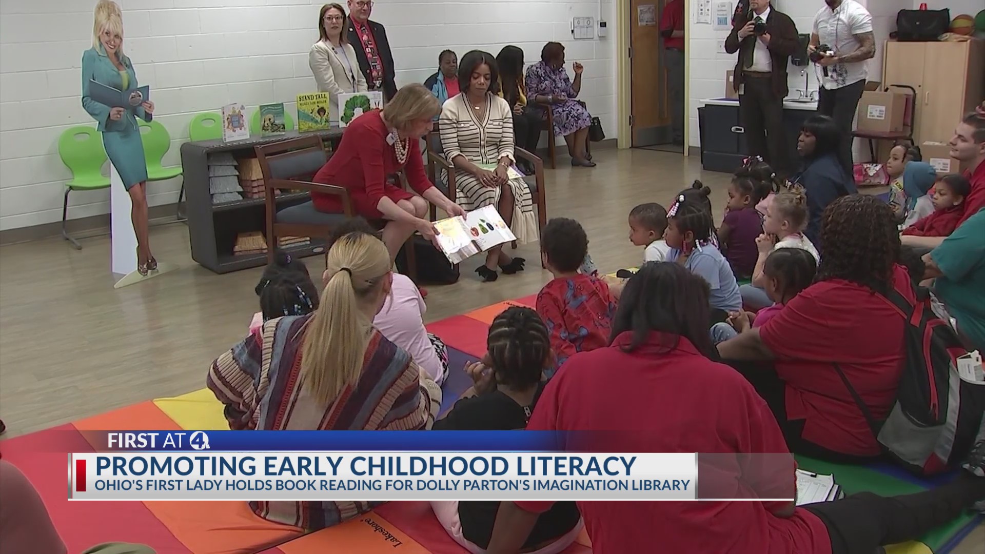 Fran DeWine hosts book reading for Imagination Library – NBC4 WCMH-TV
