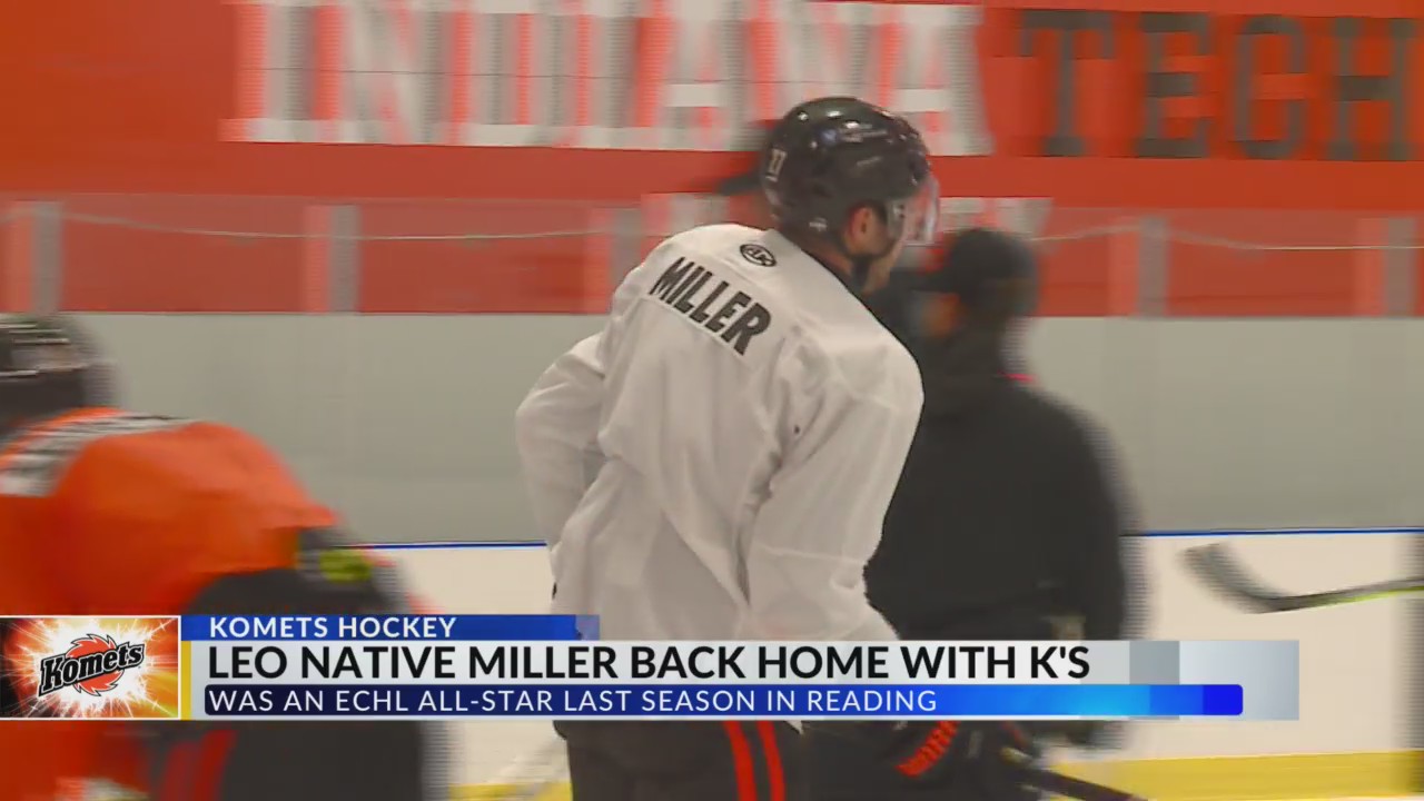 Leo native Matt Miller back in northeast Indiana to suit up for Komets ...