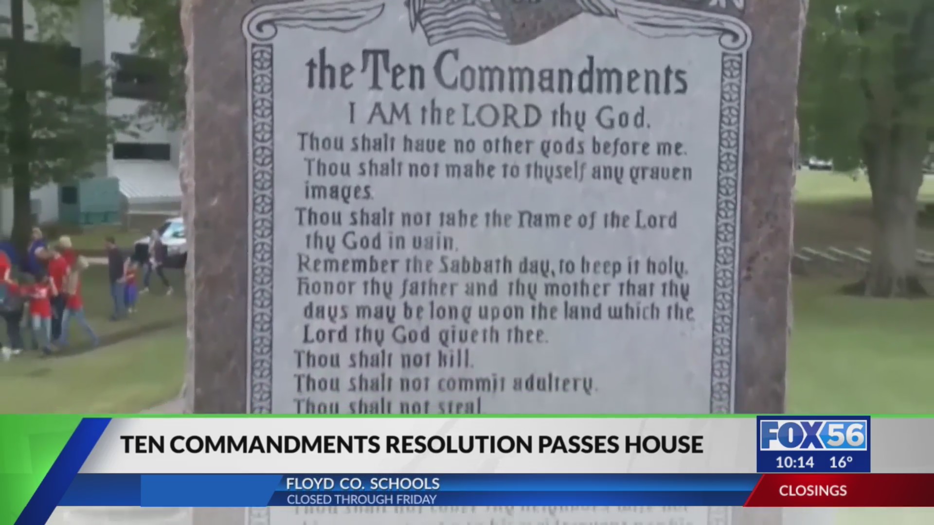 Ten Commandments monument could return to Kentucky state capitol – FOX ...