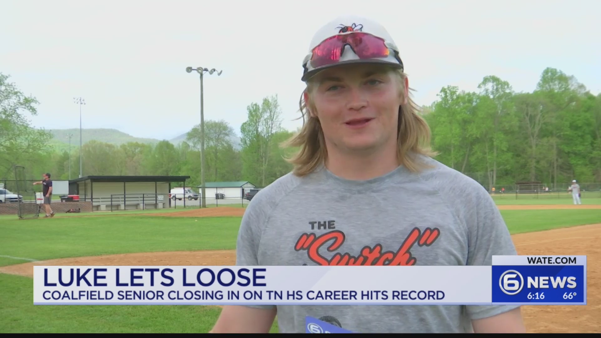 Coalfield slugger Luke Treece closing in on state record for most hits – WATE 6 On Your Side
